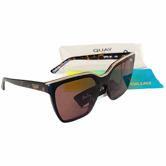 Quay Australia | Accessories | Quay Level Up Sunglasses Tortoise Gold ...